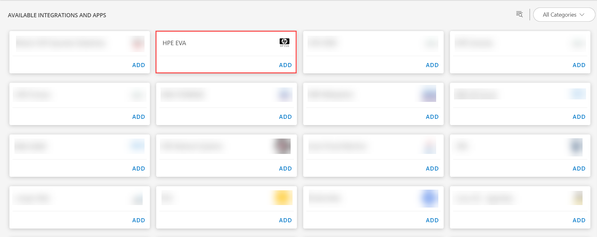 HPE EVA | OpsRamp Documentation
